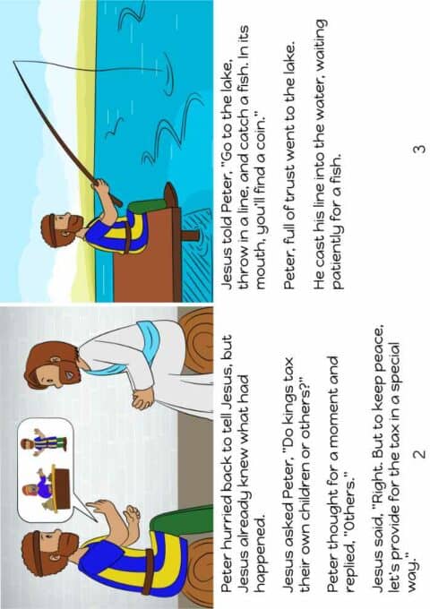 The Coin in the Fish's Mouth - Bible lesson for kids - Trueway Kids