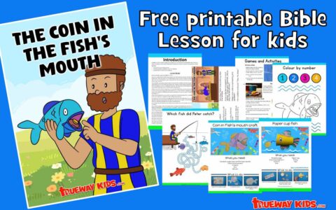 The Coin in the Fish's Mouth - Bible lesson for kids - Trueway Kids