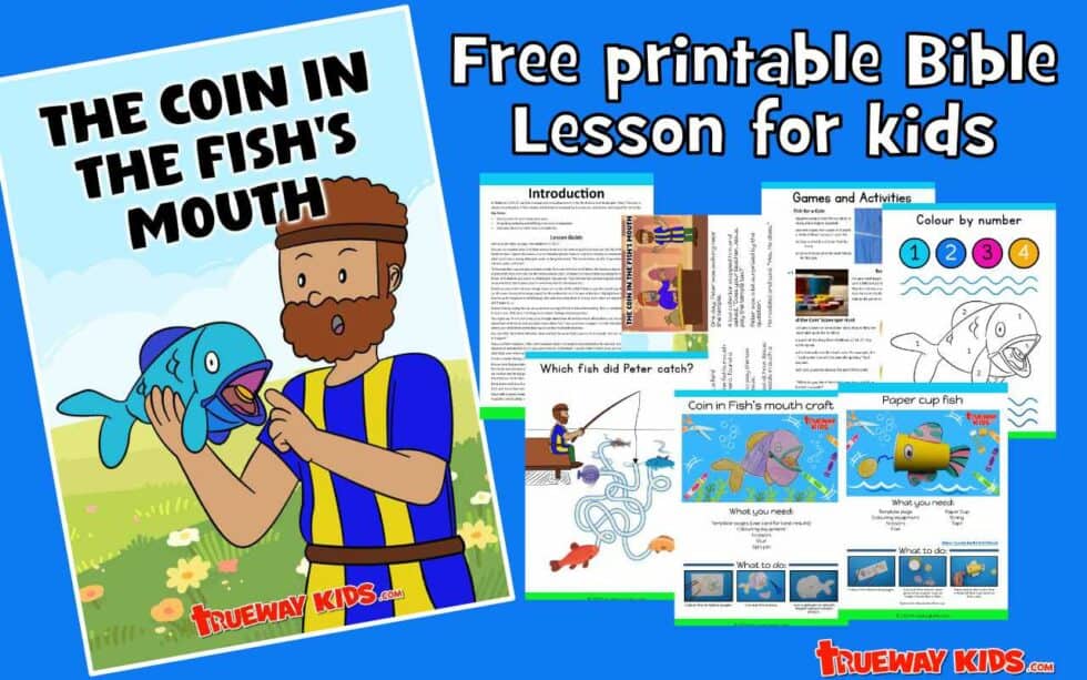 The Coin in the Fish's Mouth - Bible lesson for kids - Trueway Kids