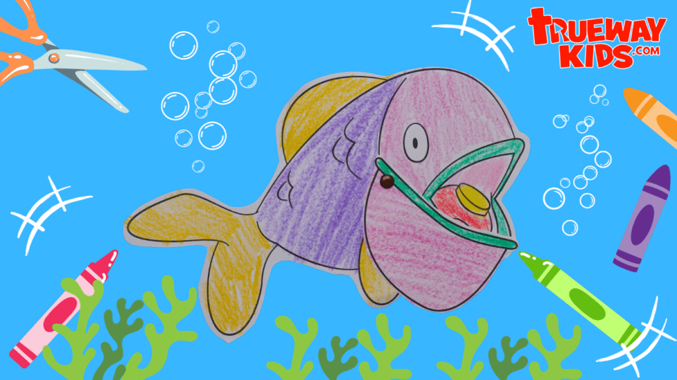 The Coin in the Fish's Mouth - Bible lesson for kids - Trueway Kids