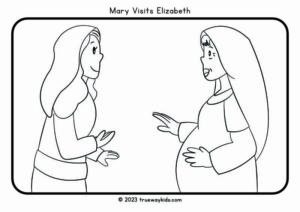 Free Christmas Bible Coloring Pages for Kids - Trueway Kids