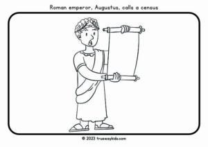 Free Christmas Bible Coloring Pages for Kids - Trueway Kids