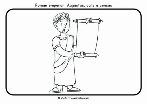Free Christmas Bible Coloring Pages for Kids - Trueway Kids