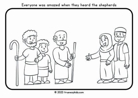 Free Christmas Bible Coloring Pages for Kids - Trueway Kids
