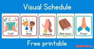Easy-to-Use Visual Schedule - Trueway Kids
