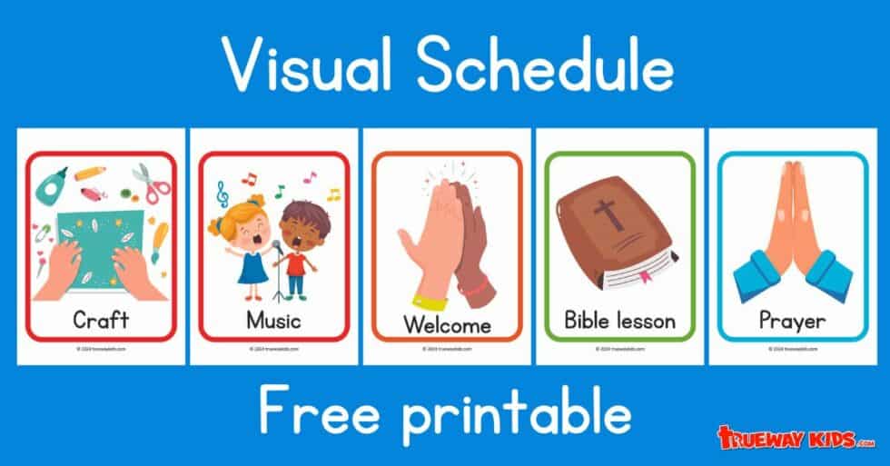 Easy-to-Use Visual Schedule - Trueway Kids
