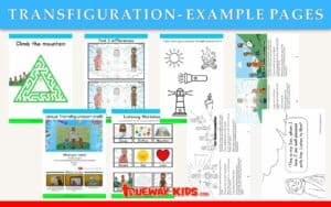 The Transfiguration - Bible lesson for kids - Trueway Kids