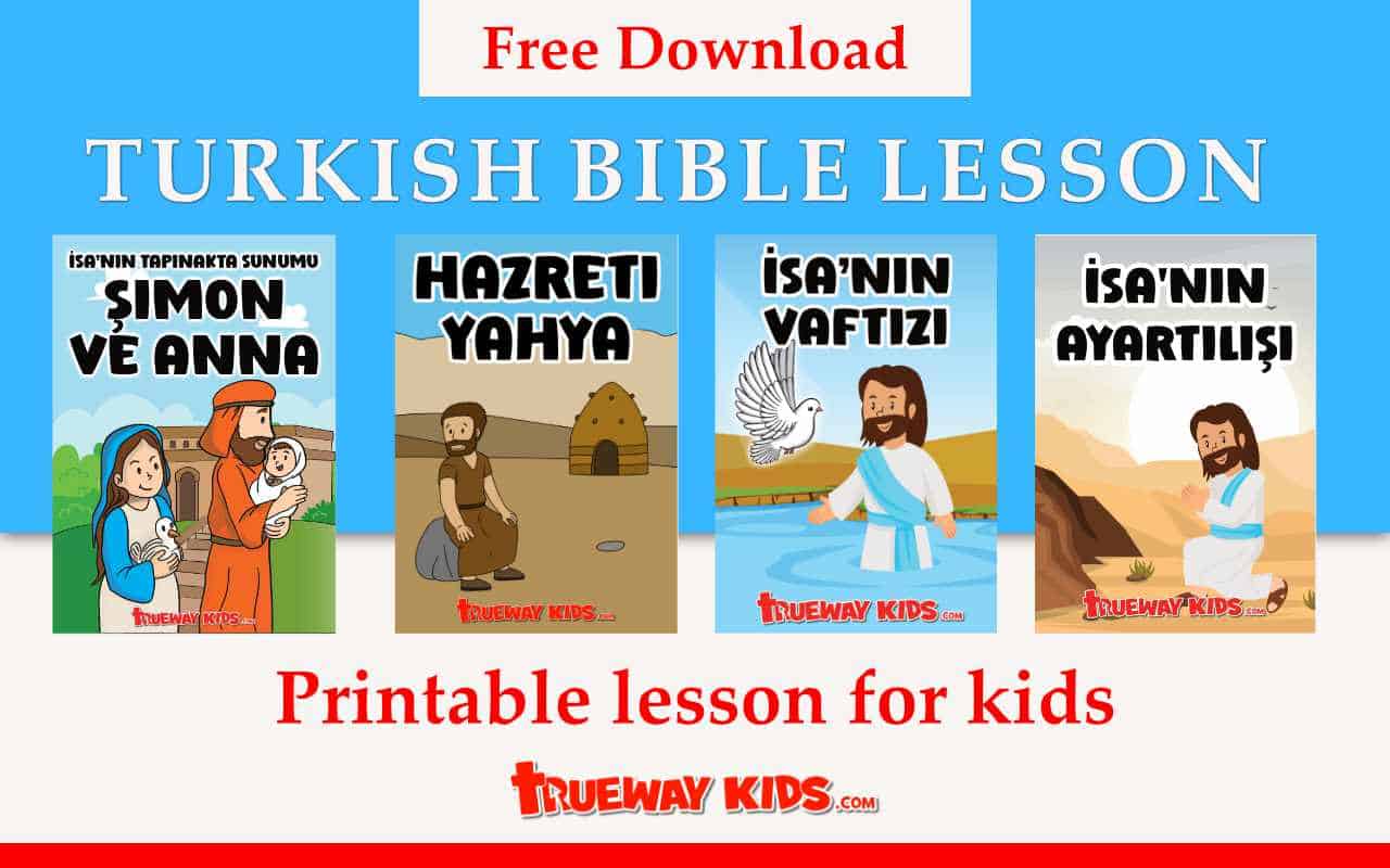 Turkish Bible lesson for kids / Çocuklar için Türkçe İncil dersleri ...
