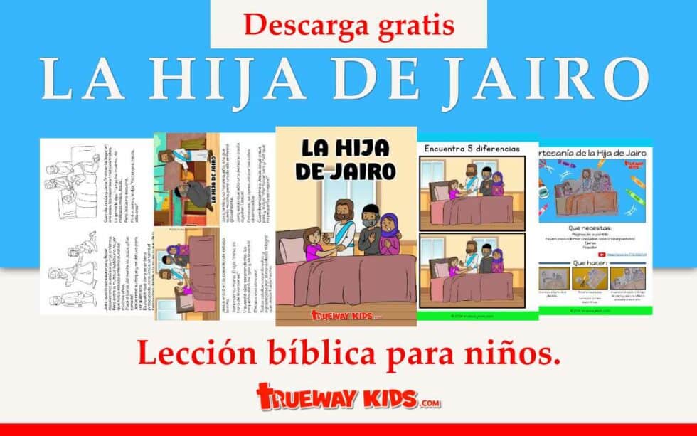La Hija de Jairo - lección de la biblia para niños - Trueway Kids