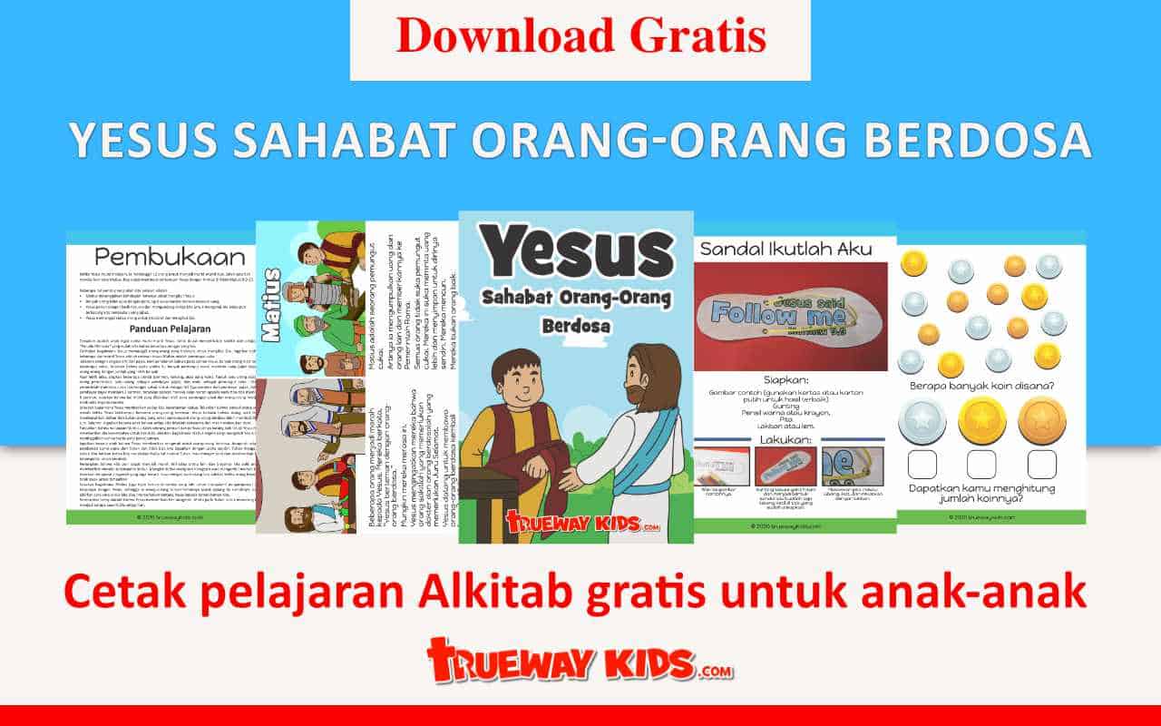Yesus Sahabat Orang-Orang Berdosa - (pelajaran Alkitab untuk anak-anak) - Trueway Kids