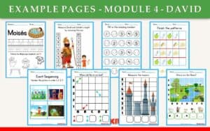 Module 4: David (Educational learning pack for kids) - Trueway Kids