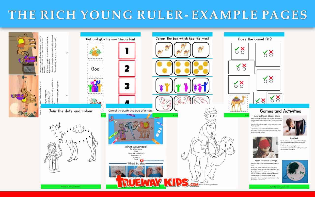 The Rich Young Ruler - Bible lessons for kids - Trueway Kids