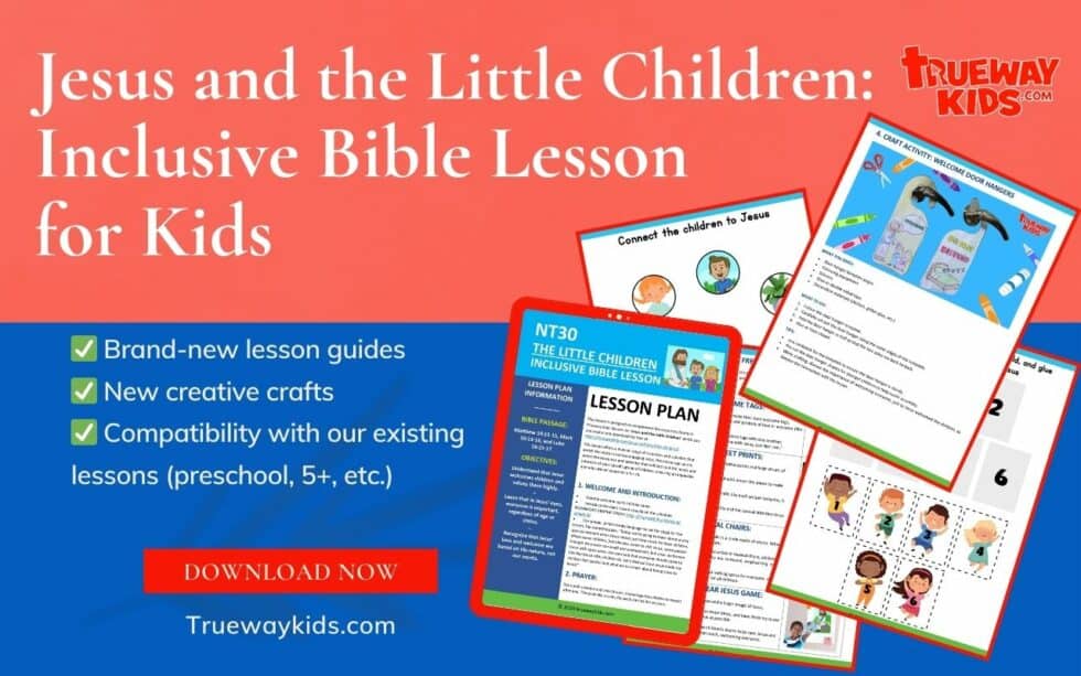 Jesus and the Little Children - Inclusive Bible Lesson for Kids ...