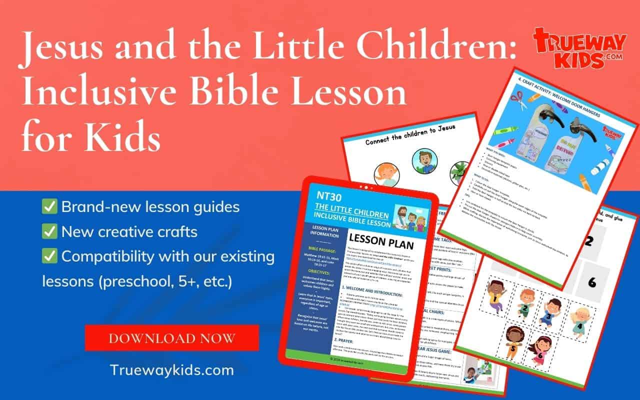 Jesus and the Little Children - Inclusive Bible Lesson for Kids ...