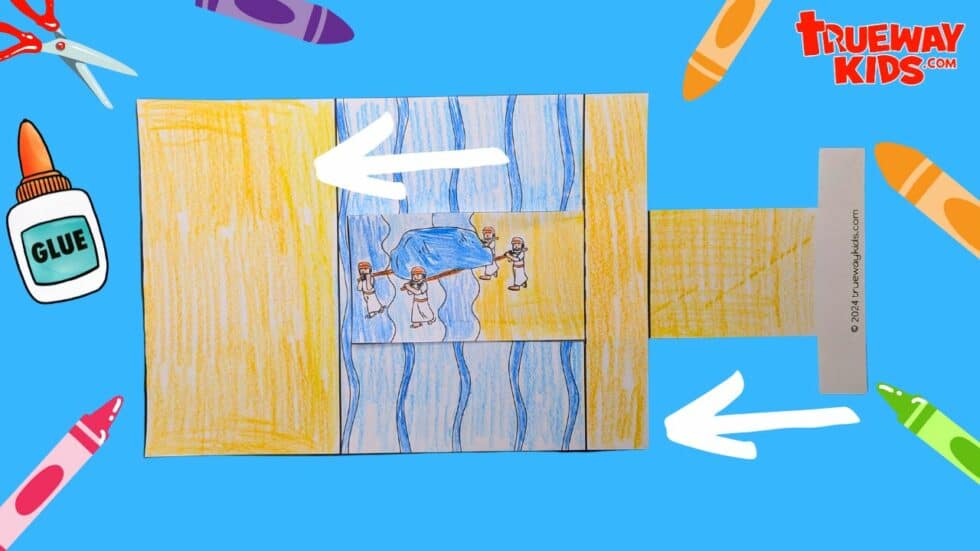 Crossing the Jordan - Bible lessons for kids - Trueway Kids