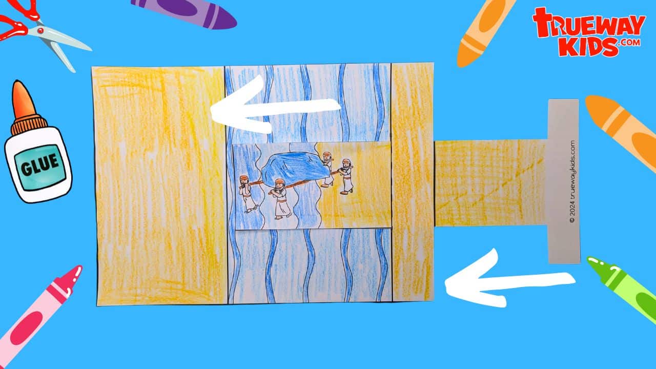 Crossing the Jordan - Bible lessons for kids - Trueway Kids