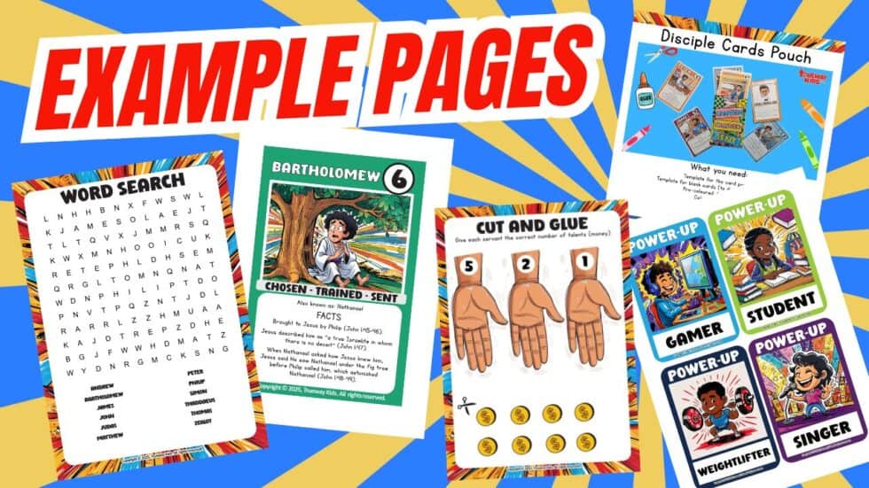 Disciples – Chosen, Trained, and Sent - Trueway Kids