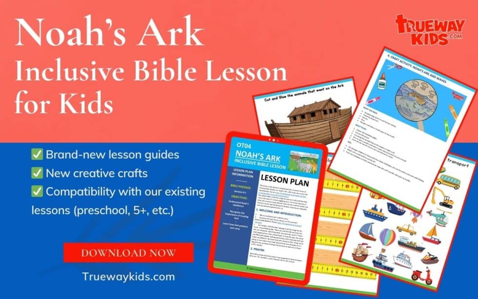 Noah's Ark (Inclusive Bible Lesson for Kids) - Trueway Kids
