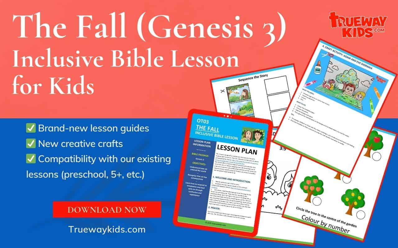 The Fall (Inclusive Bible Lesson for Kids) - Trueway Kids