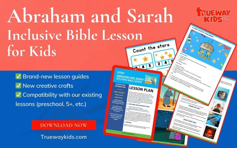 Abraham and Sarah (Inclusive Bible Lesson for Kids) - Trueway Kids