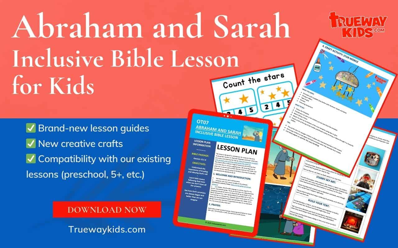 Abraham and Sarah (Inclusive Bible Lesson for Kids) - Trueway Kids