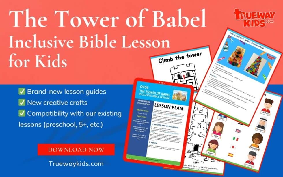 The Tower of Babel (Inclusive Bible Lesson for Kids) - Trueway Kids