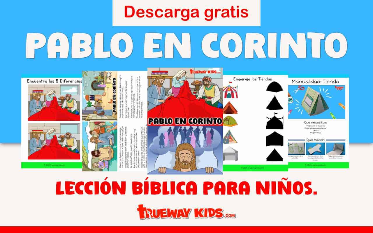 Pablo en Corinto - lección de la biblia para niños - Trueway Kids