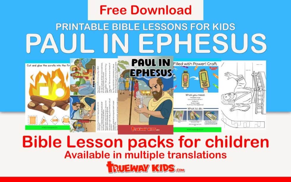 Paul in Ephesus - Bible lessons for kids - Trueway Kids