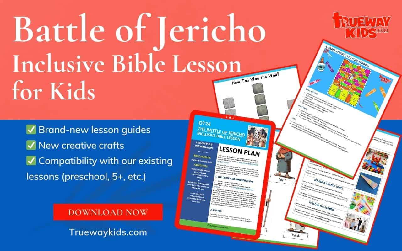 The Battle of Jericho (Inclusive Bible Lesson for Kids) - Trueway Kids