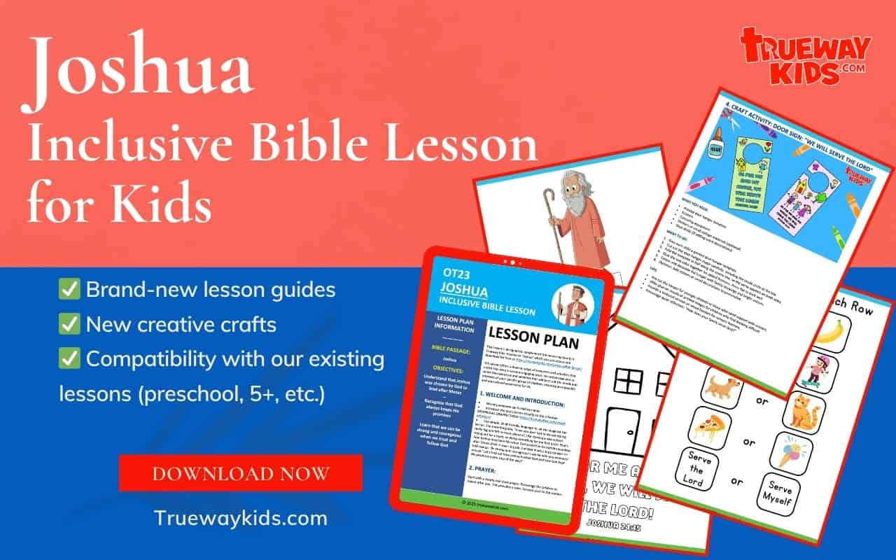 Joshua (Inclusive Bible Lesson for Kids) - Trueway Kids