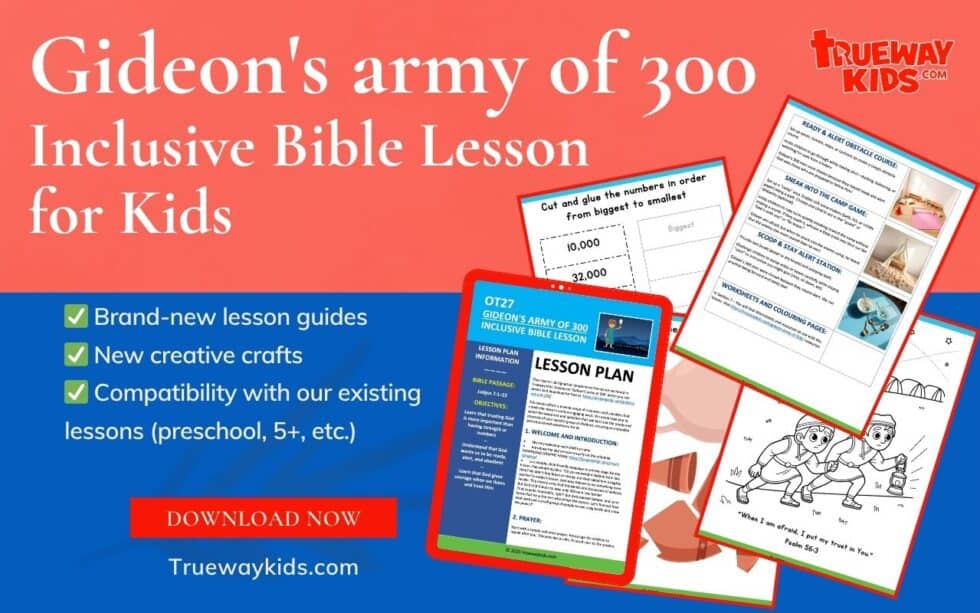 Gideon and the 300 (Inclusive Bible Lesson for Kids) - Trueway Kids