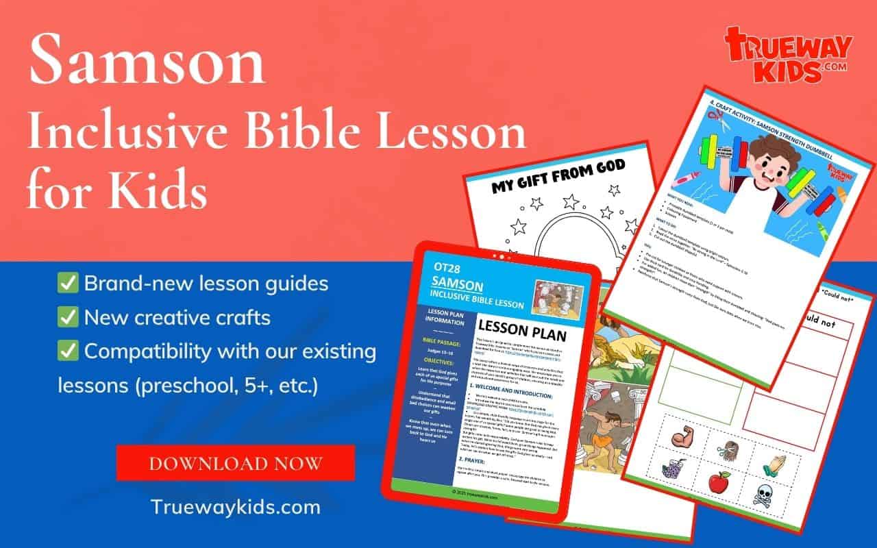 Samson (Inclusive Bible Lesson for Kids) - Trueway Kids