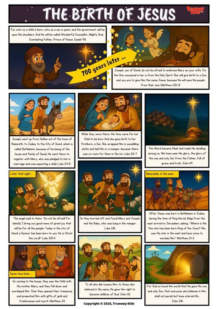 Bible Comics for Kids – Every Word from the Bible! - Trueway Kids