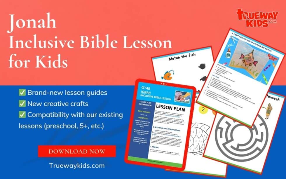 Jonah (Inclusive Bible Lesson for Kids) - Trueway Kids