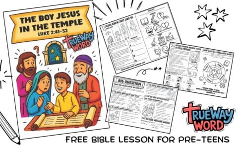 The Boy Jesus in the Temple – Growing in Wisdom - Trueway Kids