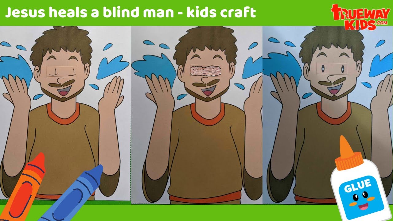 Jesus heals the Blind Man - Trueway Kids